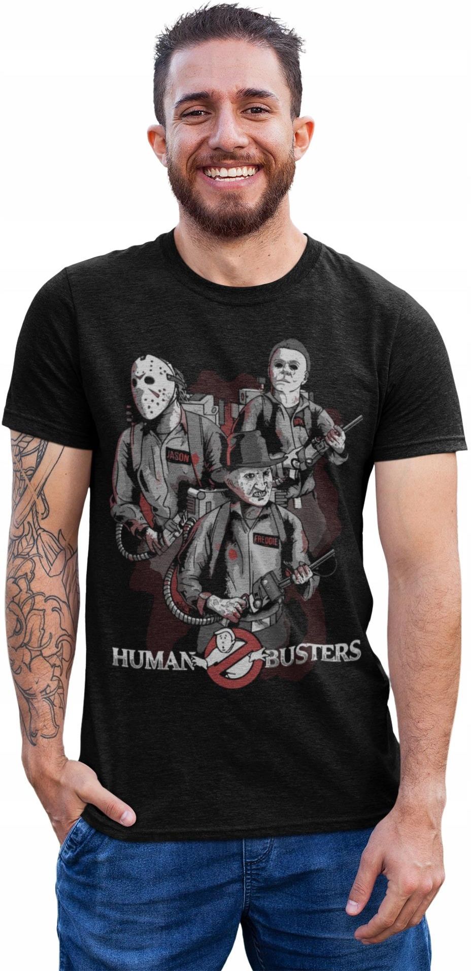 Męska Koszulka Na Halloween Horror Human Busters - Ceny i opinie - Ceneo.pl