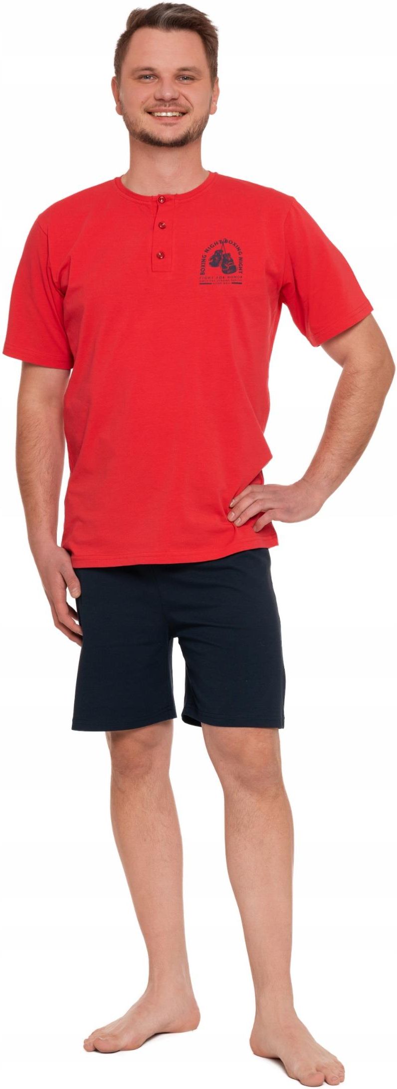 Moraj Dwuczęściowa Bawełniana Piżama Męska 5500-008 3XL - Ceny i opinie ...