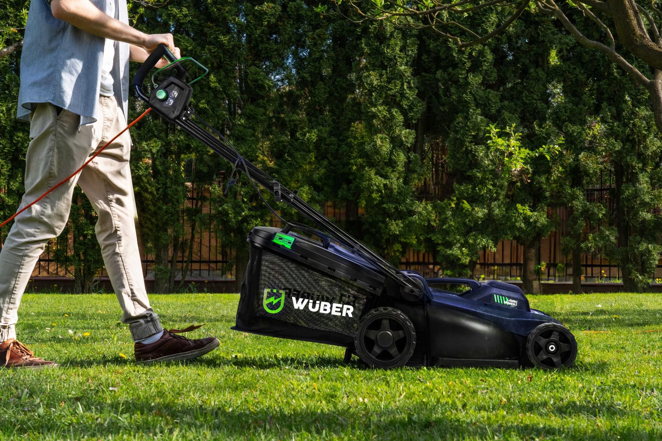 Wuber Kosiarka Elektryczna Do Trawy 1800W Kosz 40L W08101 - Ceny i ...
