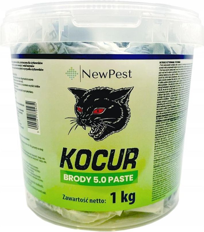 Newpest Kocur Brody Pasta Na Myszy I Szczury 1kg - Ceny i opinie - Ceneo.pl