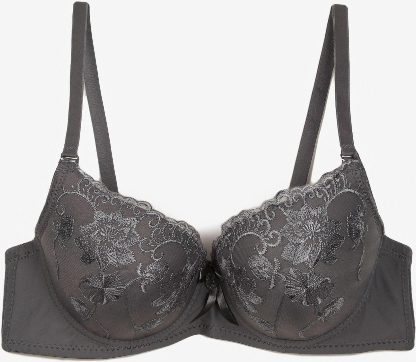 Born2Be Szary Biustonosz damski 85C Full Cup - Ceny i opinie - Ceneo.pl