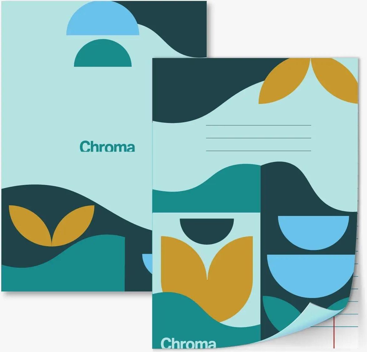 Chroma Zeszyty A4 - 210x297mm Papier Okładki: Kreda Mat 300G, Papier ...