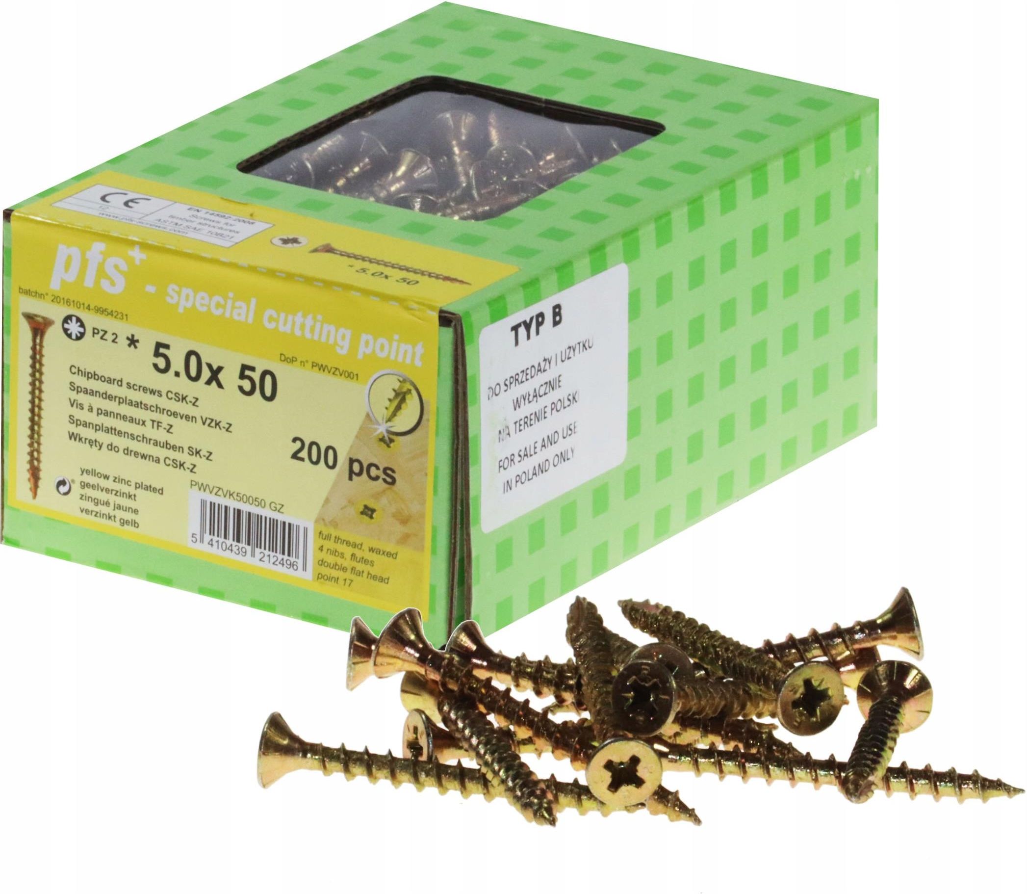 Pgb Wkręty Pfs+ Do Drewna 5x50 Pz2 - Opinie i ceny na Ceneo.pl