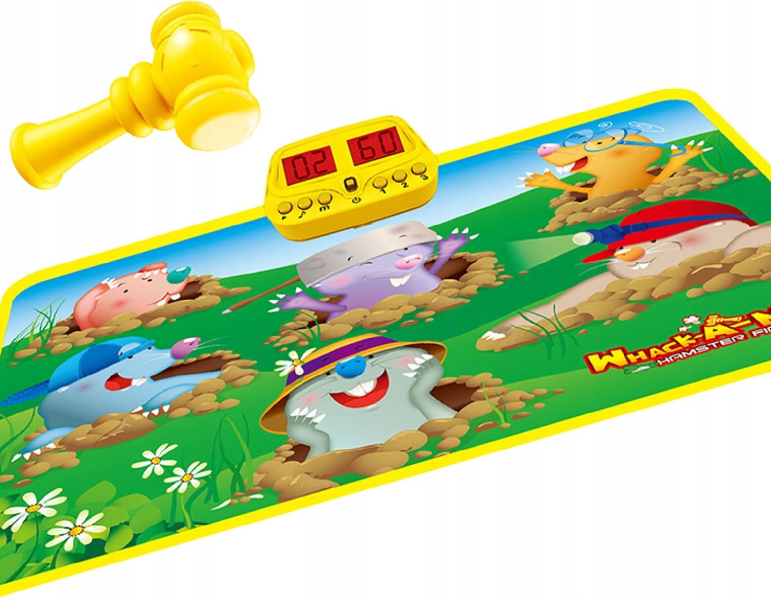 Starcie Kretów Whack a Mole Hamster Fight - Gra dla dziecka - Ceny i ...