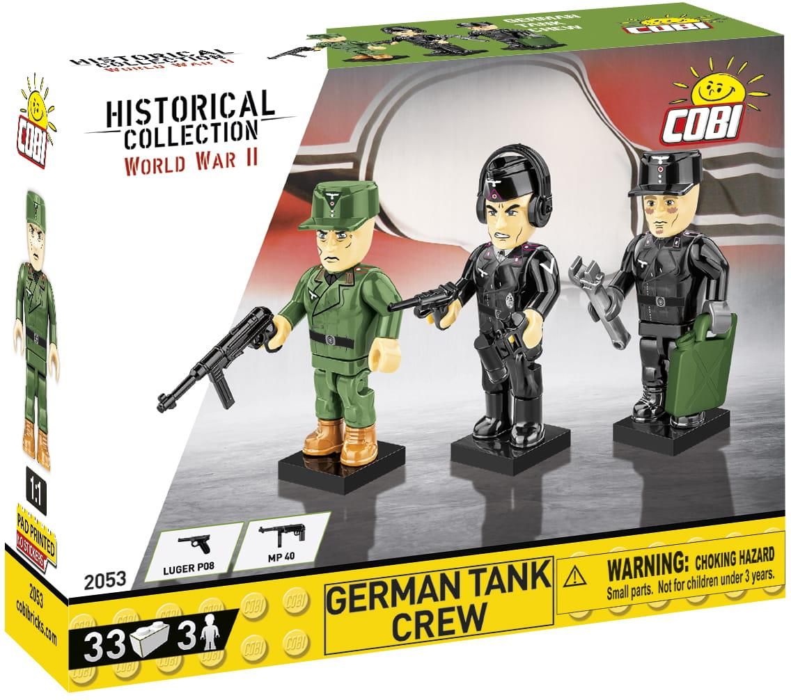 COBI Historical Collection WWII Figures & Accessories German Tank Crew ...