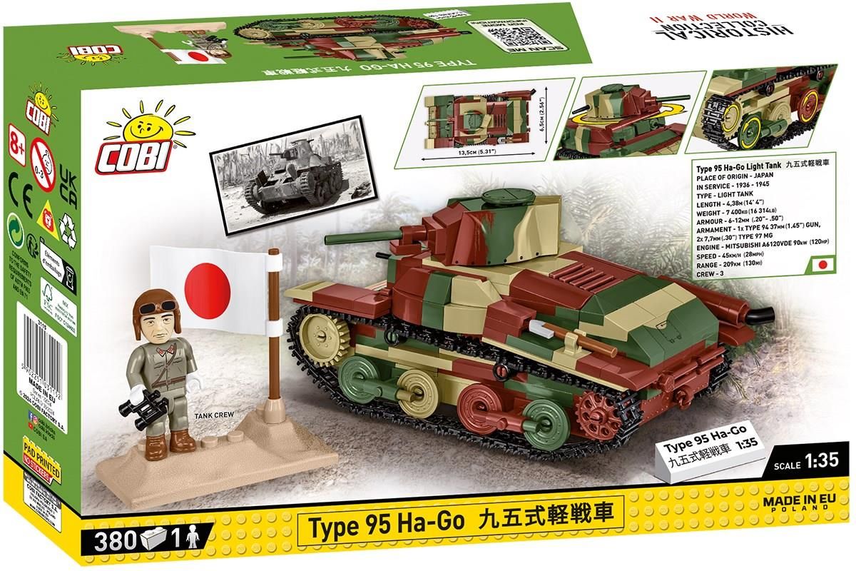 COBI Historical Collection WWII Type 95 Ha-Go (COBI-3115) - ceny i ...