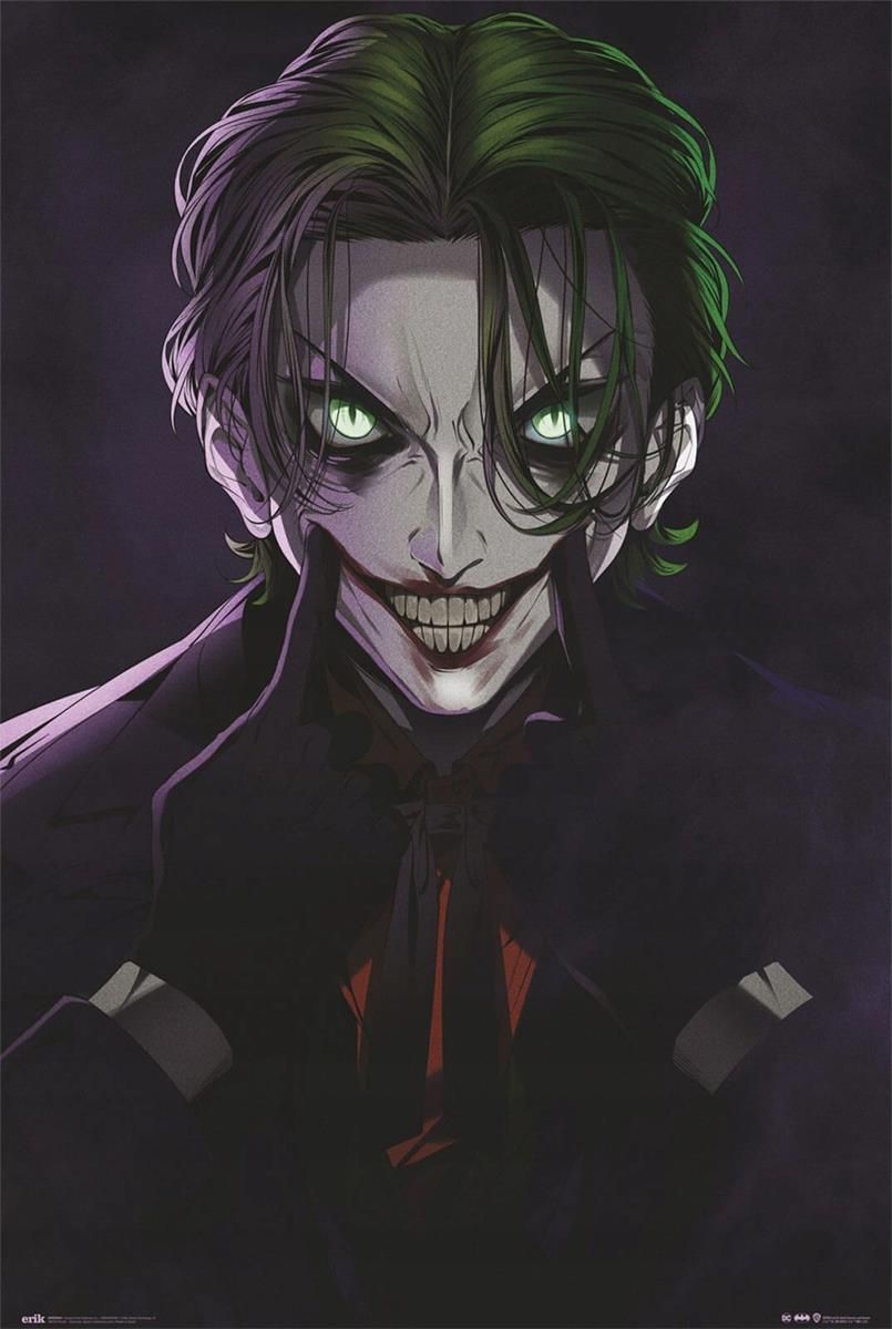 Grupo Erik Dc Comics Joker Anime Plakat 61x91,5 - Opinie i atrakcyjne ...