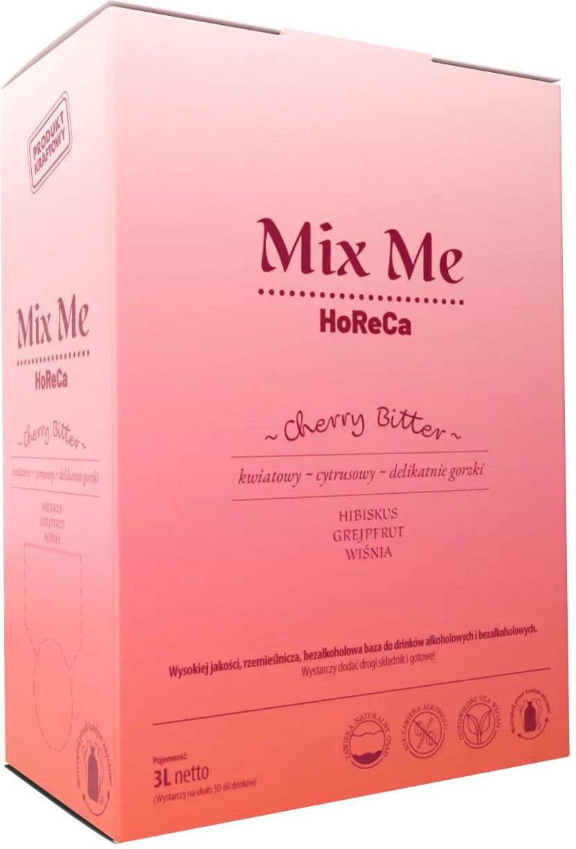Mix Me Baza Do Drinków Cherry Bitter Horeca 3l - Ceny i opinie - Ceneo.pl