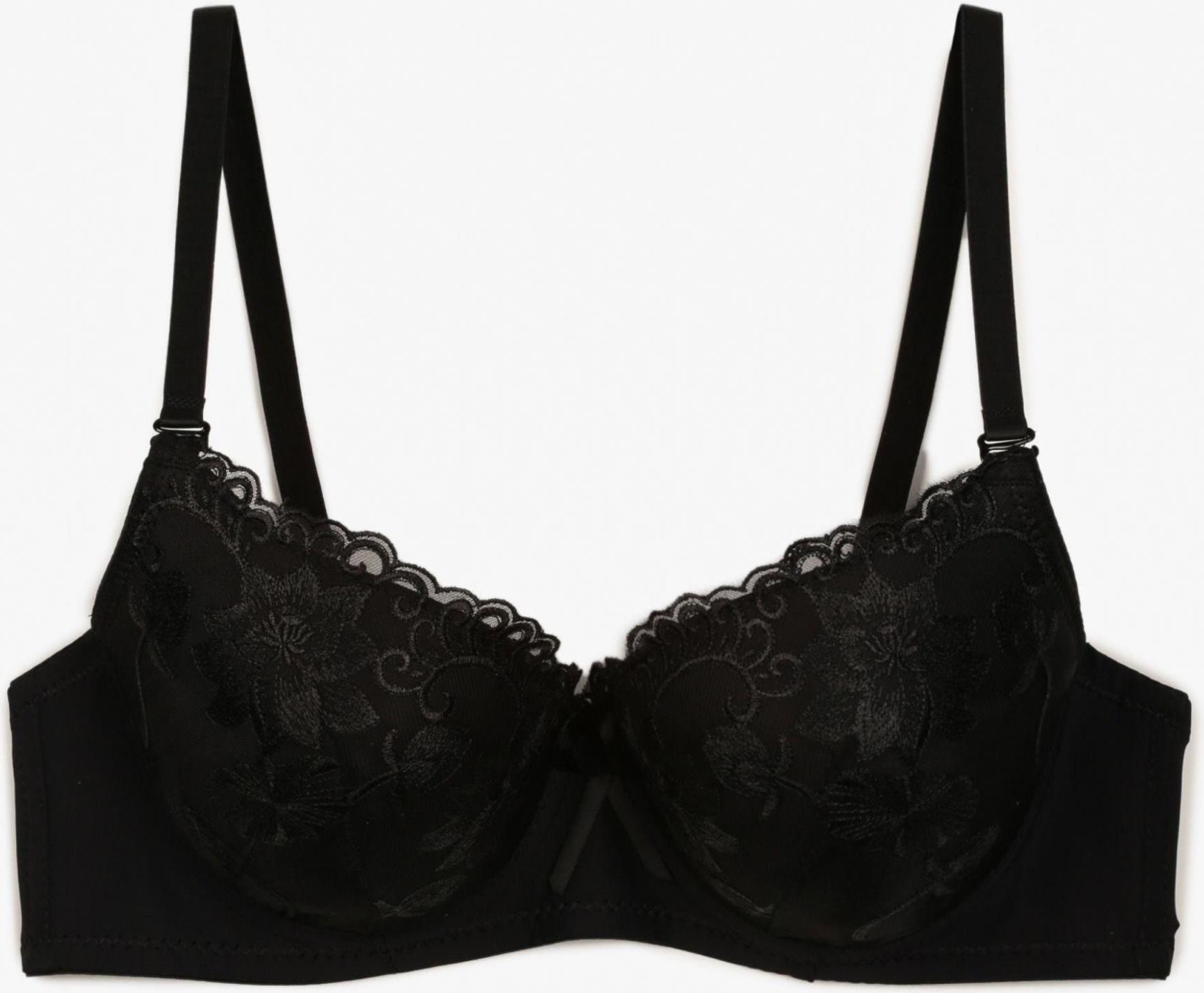 Born2Be Czarny Biustonosz damski 85C Full Cup - Ceny i opinie - Ceneo.pl