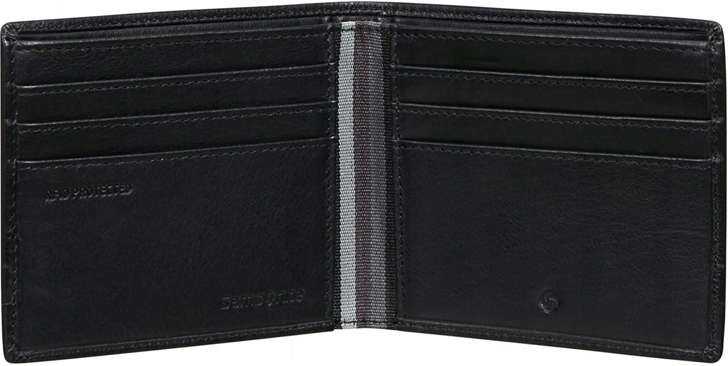 Samsonite Flagged Slg portfel, 10,5 cm, czarny - Ceny i opinie - Ceneo.pl