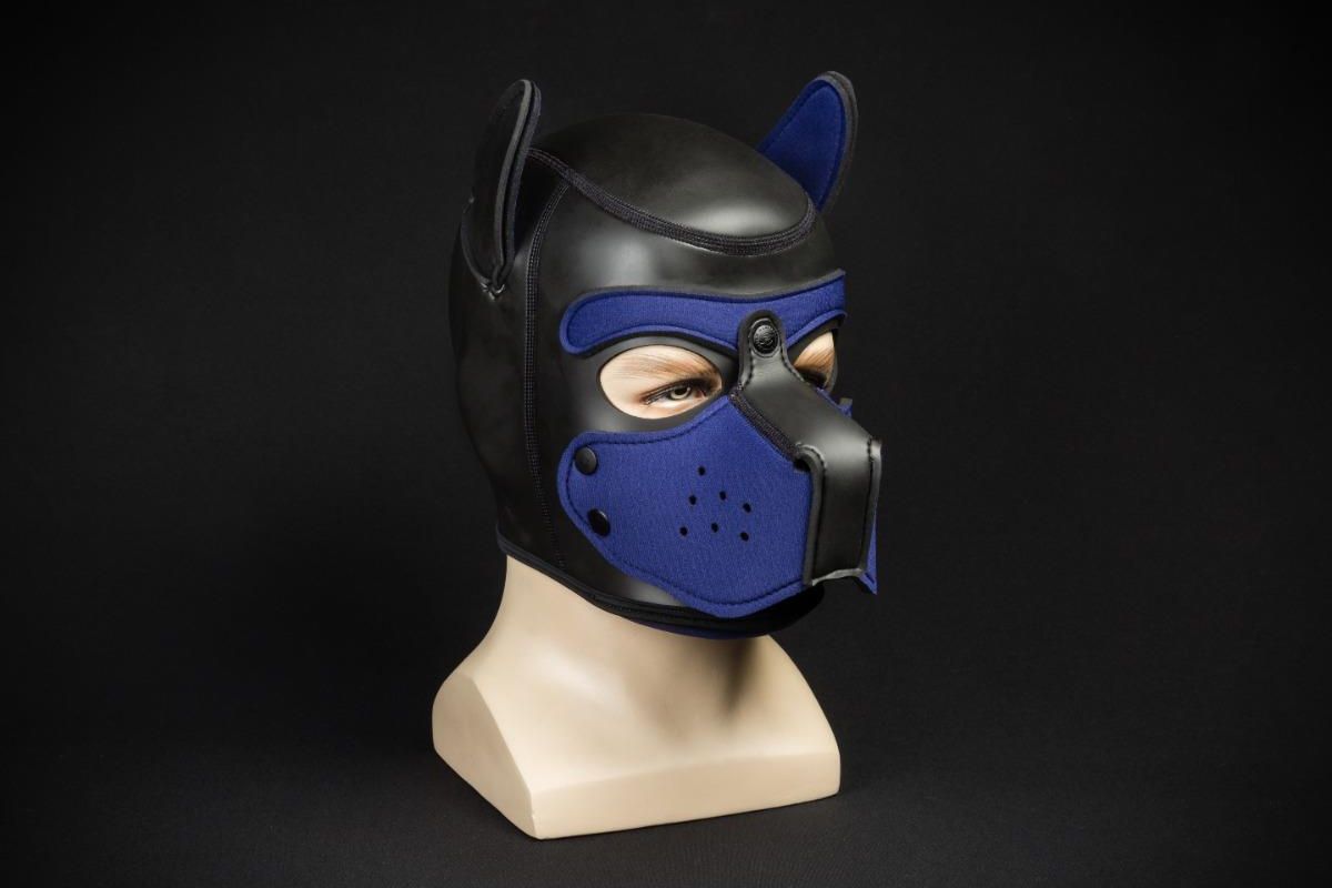 Mr-S-Leather Neoprene Puppy Hood Navy L (6103508) - Ceneo.pl