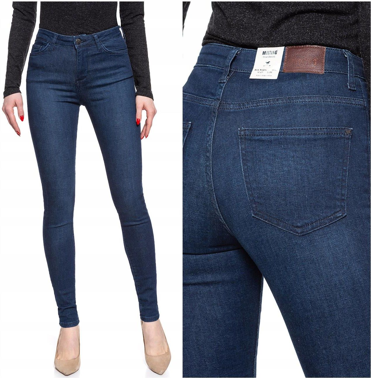 Damskie spodnie jeansowe Mustang Zoe Skinny W26 L32 - Ceny i opinie ...