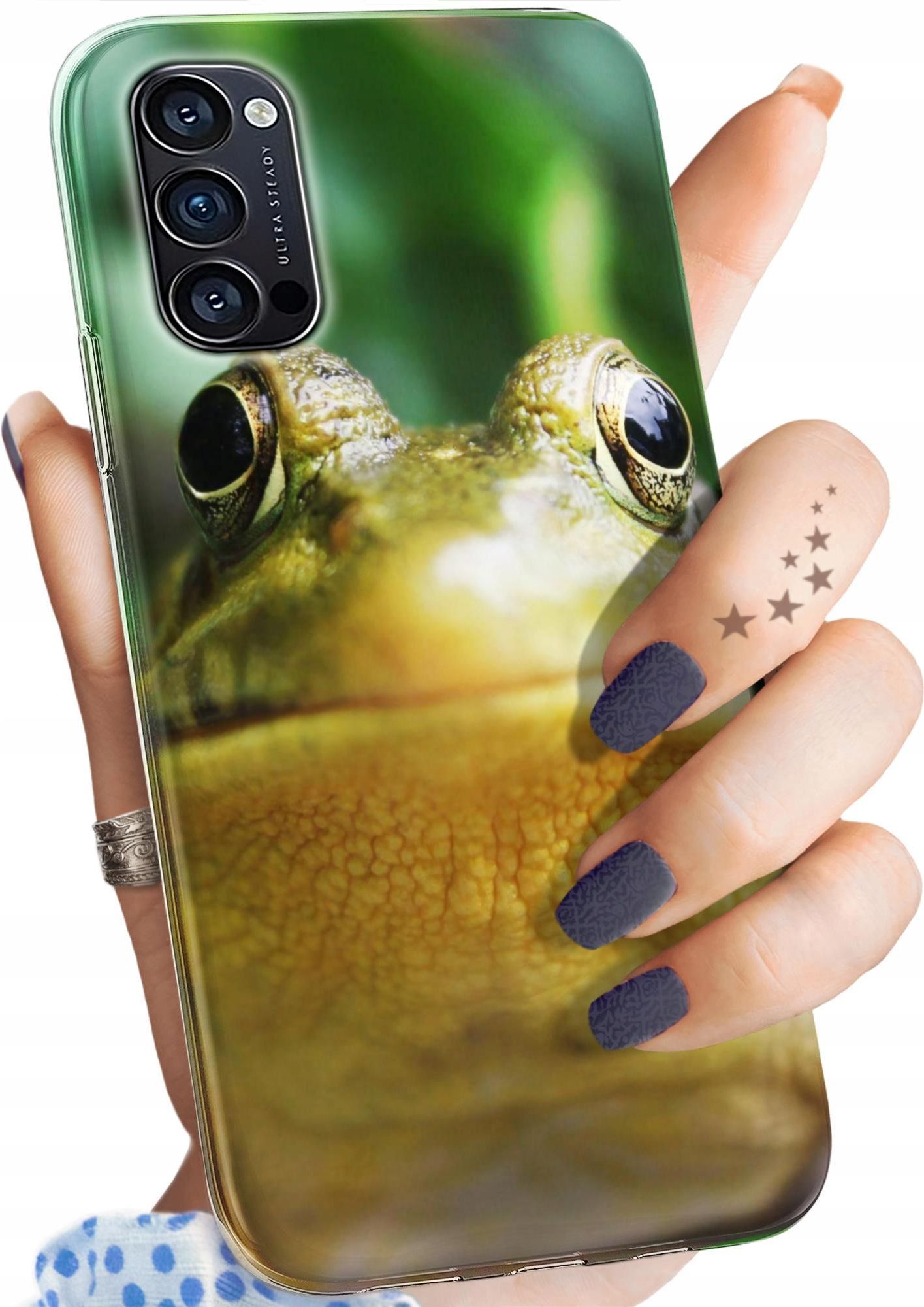 Hello Case Etui Do Oppo Reno 4 Pro 5G Żabka Żaba Frog Obudowa Pokrowiec ...