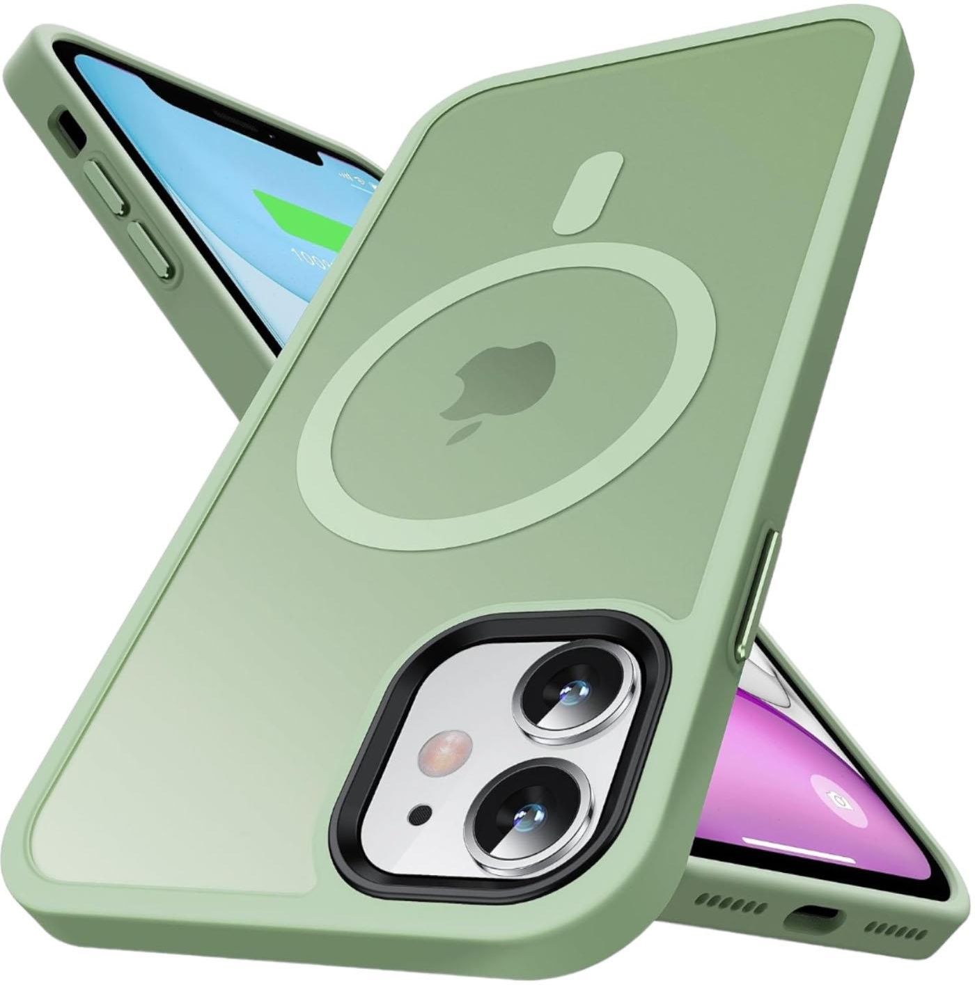 Case Etui Iphone 12 Magsafe Jasno Zielony - Etui na telefon, ceny i ...