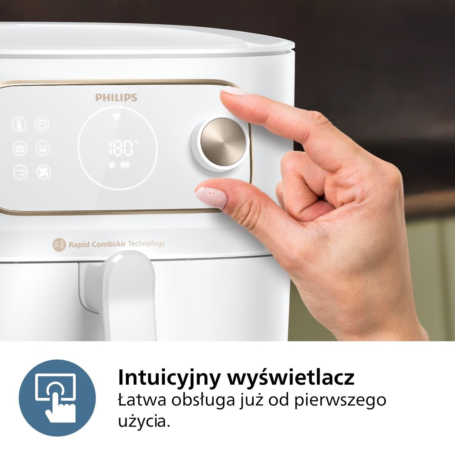 Frytkownica PHILIPS Ovi Smart XXL HD9876/20 - Opinie i ceny na Ceneo.pl