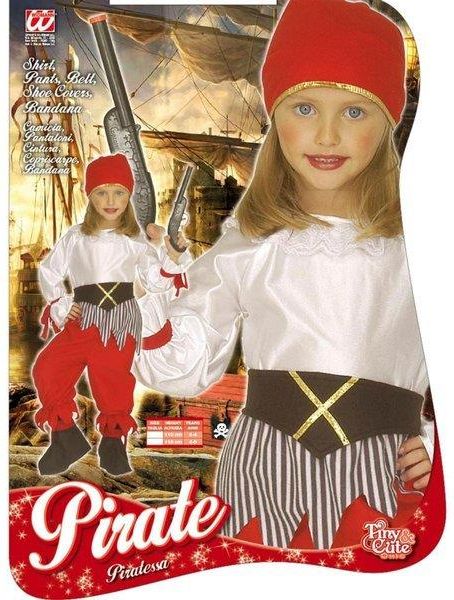 Widmann Strój Małej Piratki Piratka Karnawał 41171E - Ceny i opinie ...