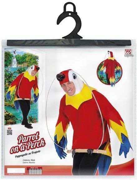 Widmann Strój Kolorowa Papuga Papugi Ptak Karnawał 43501I - Ceny i ...