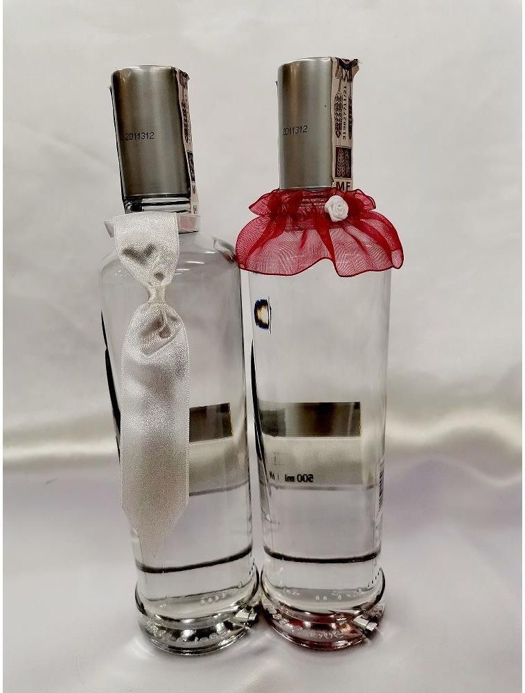 Zawieszka Na Butelkę Weselną Krawat Mini Biel Bor - Ceny i opinie - Ceneo.pl