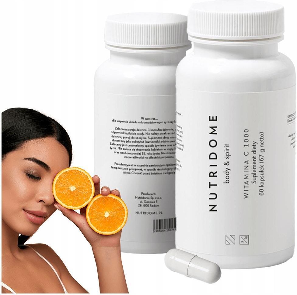 Nutridome Witamina C 1000 60japs - Opinie i ceny na Ceneo.pl