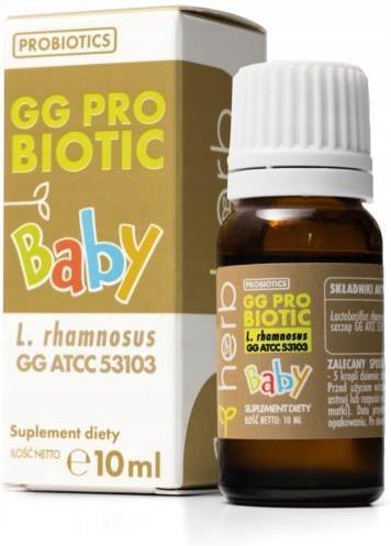 Herb Gg Probiotic Baby Krople 10ml - Opinie i ceny na Ceneo.pl