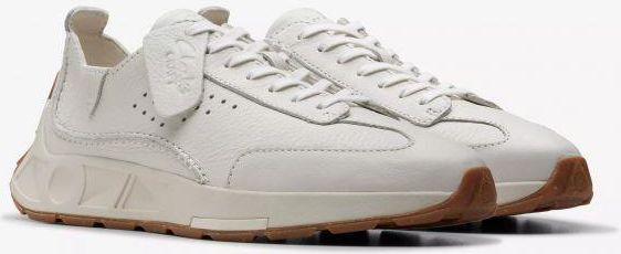 Buty Clarks Craft Speed kolor white leather 26172926 - Ceny i opinie ...