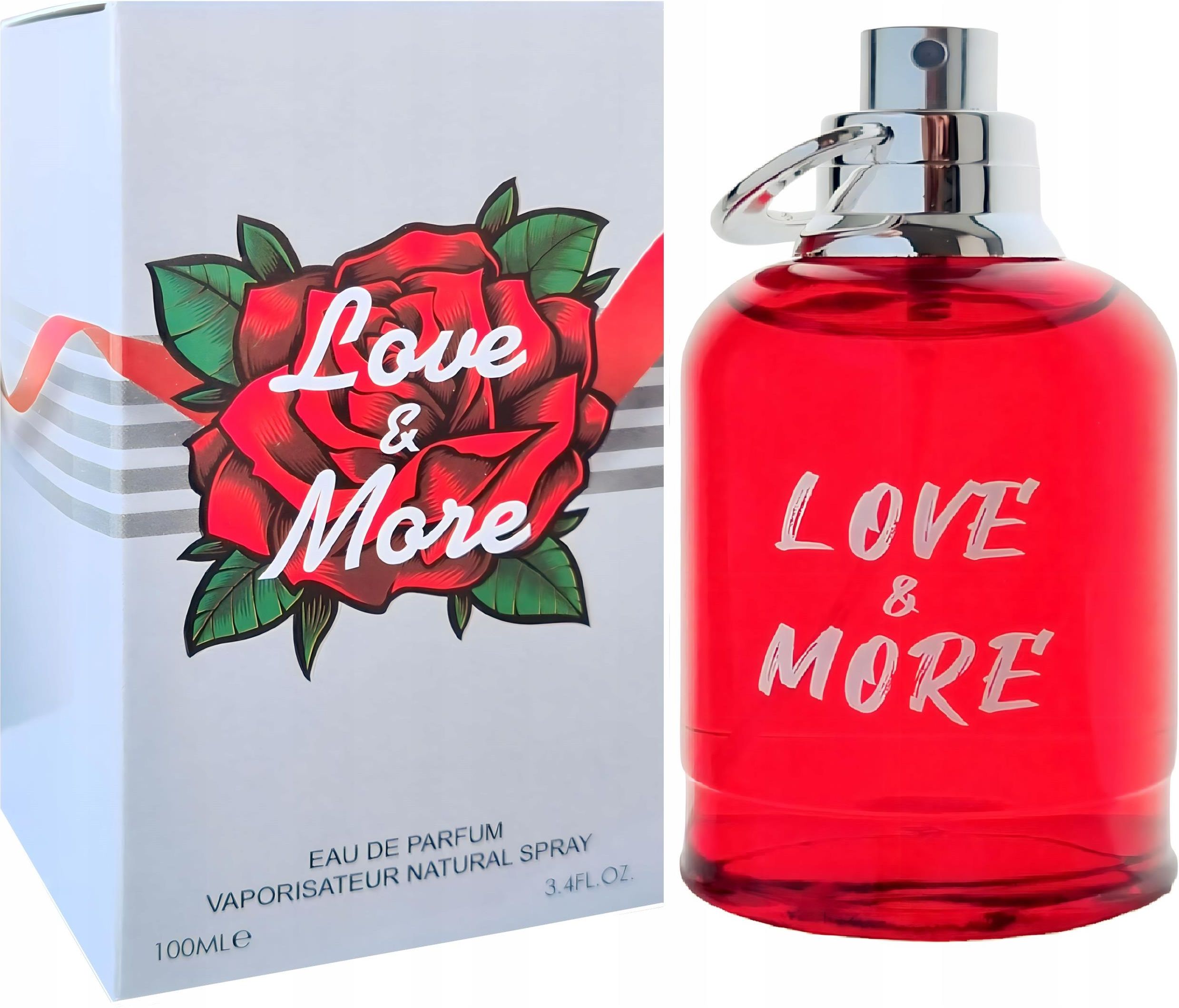 LOVE & MORE AMORE Perfumy damskie 100ml - Ceneo.pl