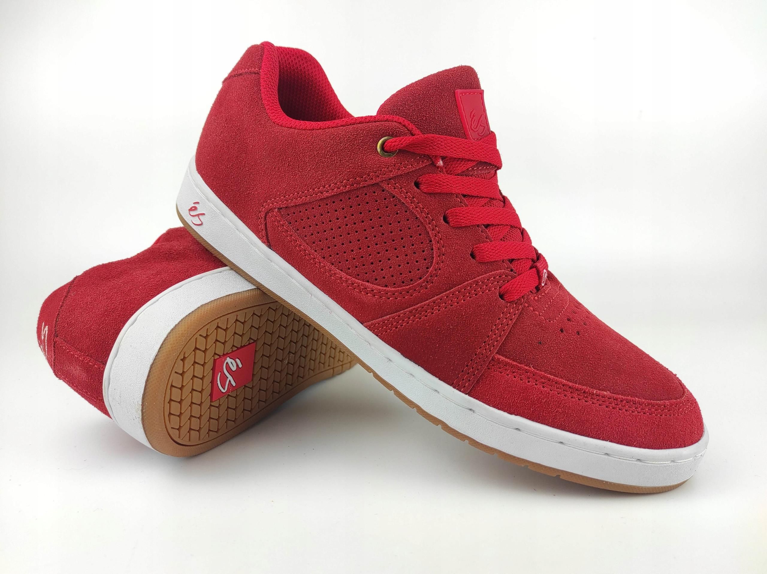 76 Buty Męskie eS Accel Slim Red old skool snekaersy Skateboard 42 ...