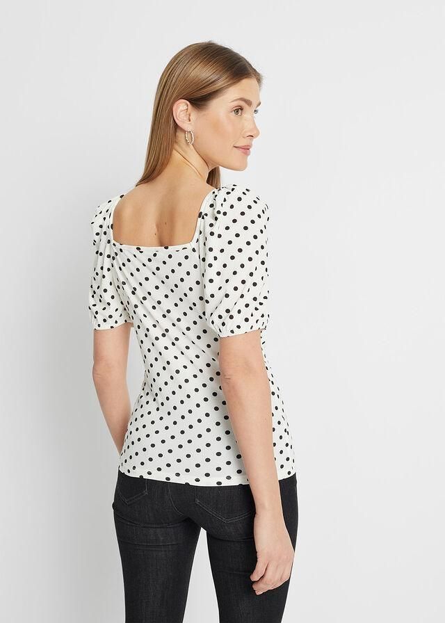 Bodyflirt Boutique Bluzka W Groszki __40 - Ceny i opinie - Ceneo.pl
