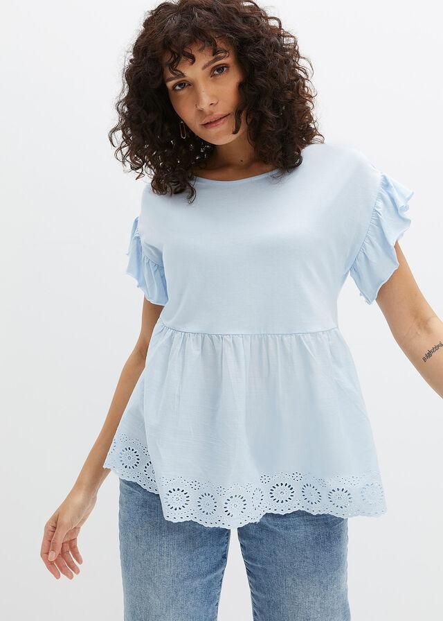 Bodyflirt Bluzka Z Ażurowym HAFTEM__40 - Ceny i opinie - Ceneo.pl