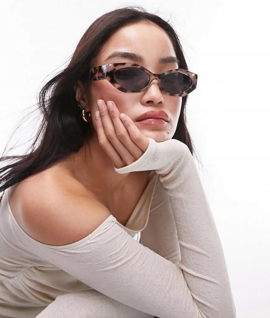 Topshop oib print Okulary animal Słoneczne NJ1 - Ceny i opinie - Ceneo.pl