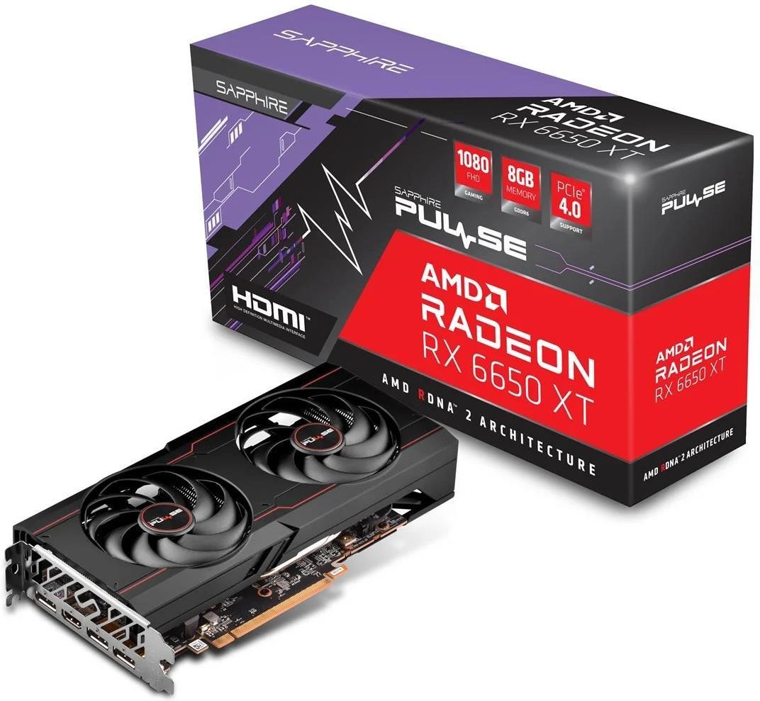 Sapphire Radeon RX 6650 XT Pulse 8GB GDDR6 RAM (113190720G) - Karta ...
