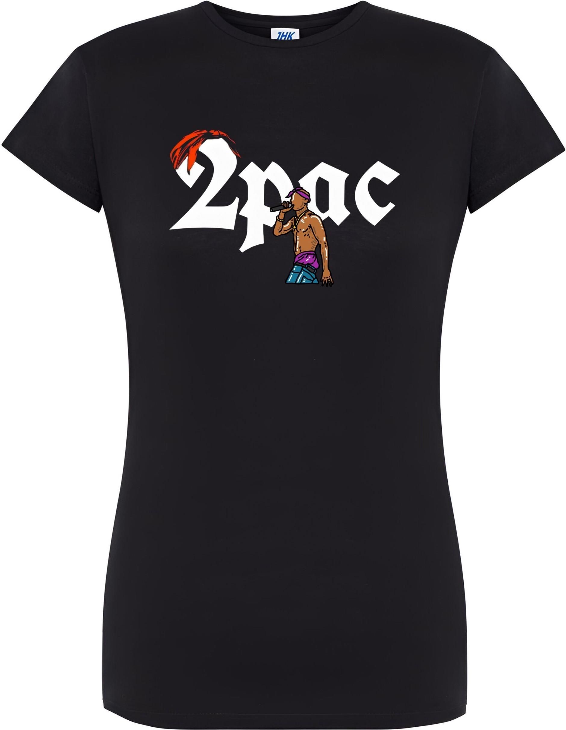 T-shirt Damski Z Nadrukiem 2PAC Rap Hip Hop R-xl A243 - Ceny i opinie ...