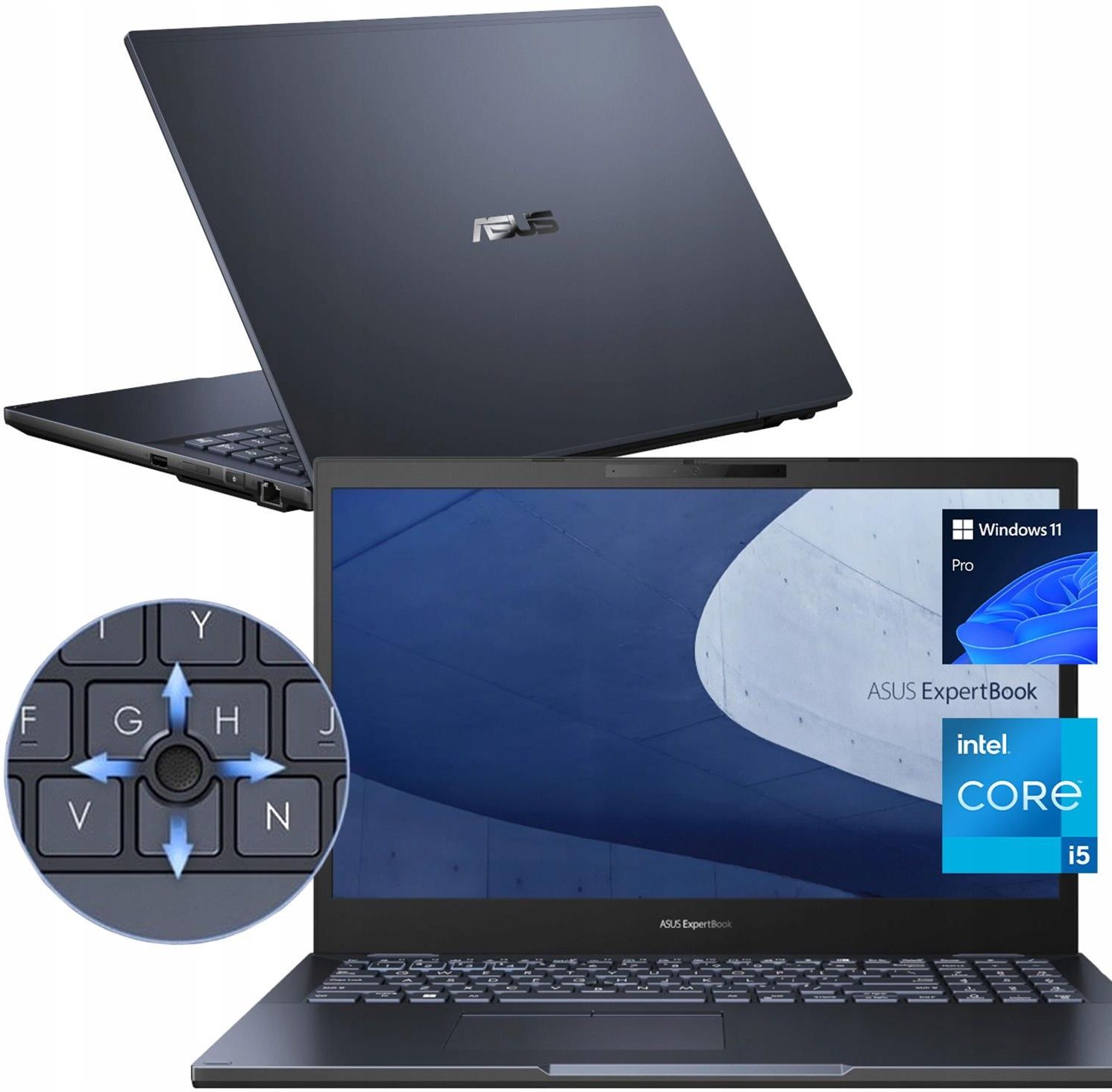 Laptop Asus EXPERTBOOK 2B 15,6/i5/24GB/512GB/Win11 (B2502CBAXS5305 ...