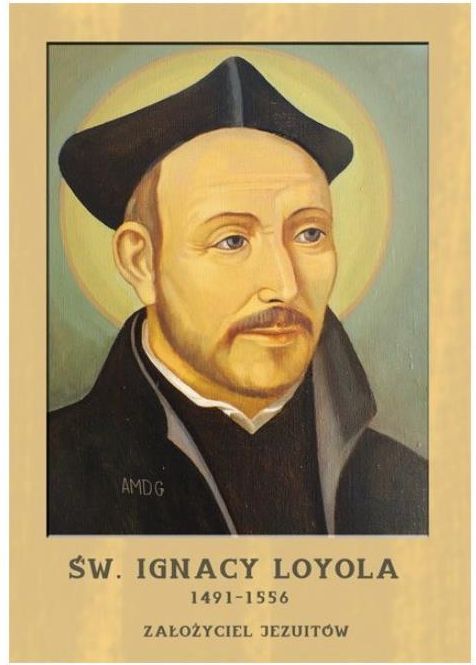 Święty Ignacy Loyola (Duszo Chrystusowa) - obrazek - Ceny i opinie ...