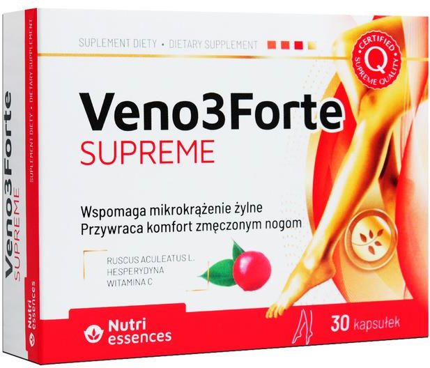 Supreme Veno3Forte 30 Kaps - Opinie i ceny na Ceneo.pl