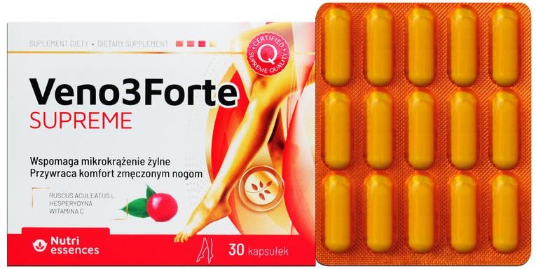 Supreme Veno3Forte 30 Kaps - Opinie i ceny na Ceneo.pl