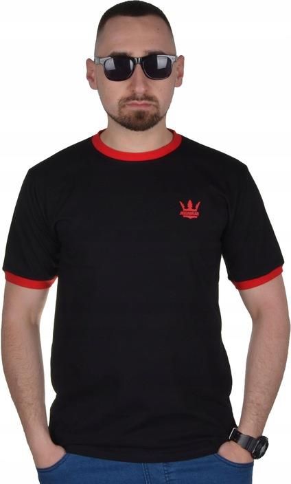 JIGGA WEAR KOSZULKA KLASYK CONTRAST CZARNA L - Ceny i opinie - Ceneo.pl