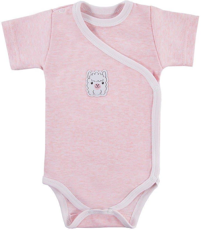 Body z krótkim rękawem rozpinane niemowlęce dla dziewczynki Eevi Baby ...