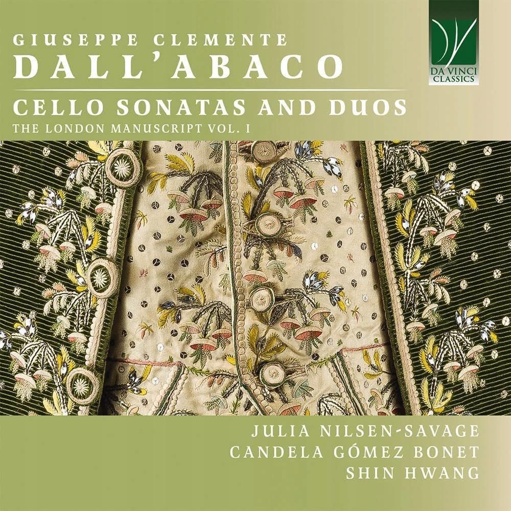 Płyta kompaktowa Giuseppe Clemente Dall'Abaco - Cello Sonatas And Duos ...