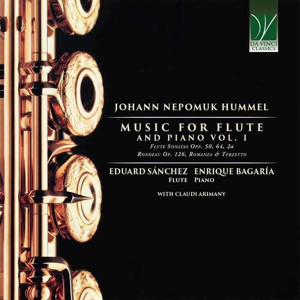 Płyta kompaktowa Johann Nepomuk Hummel - Music For Flute And Piano Vol ...