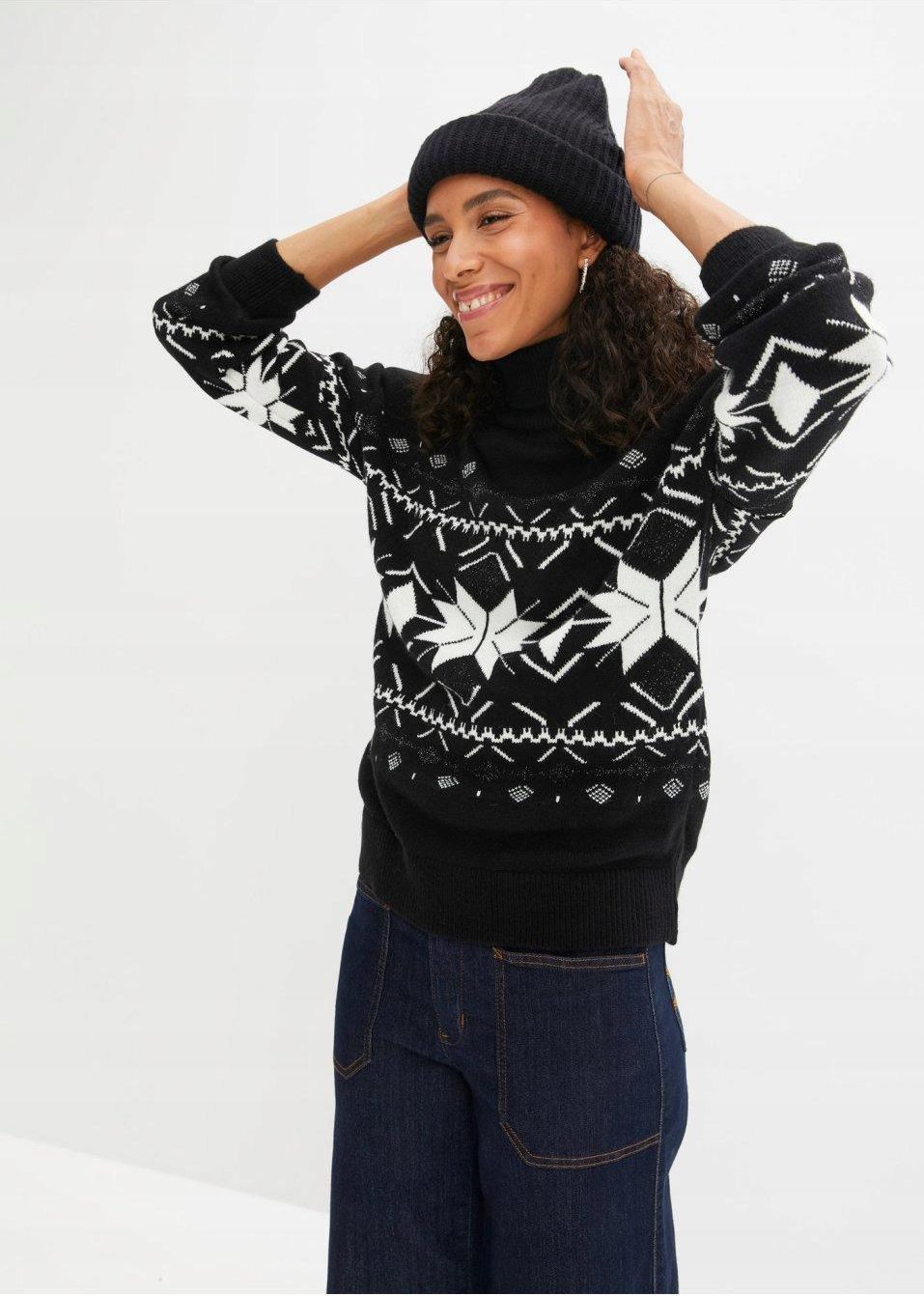 Sweter Norweski Wzór __36 - Ceny i opinie - Ceneo.pl