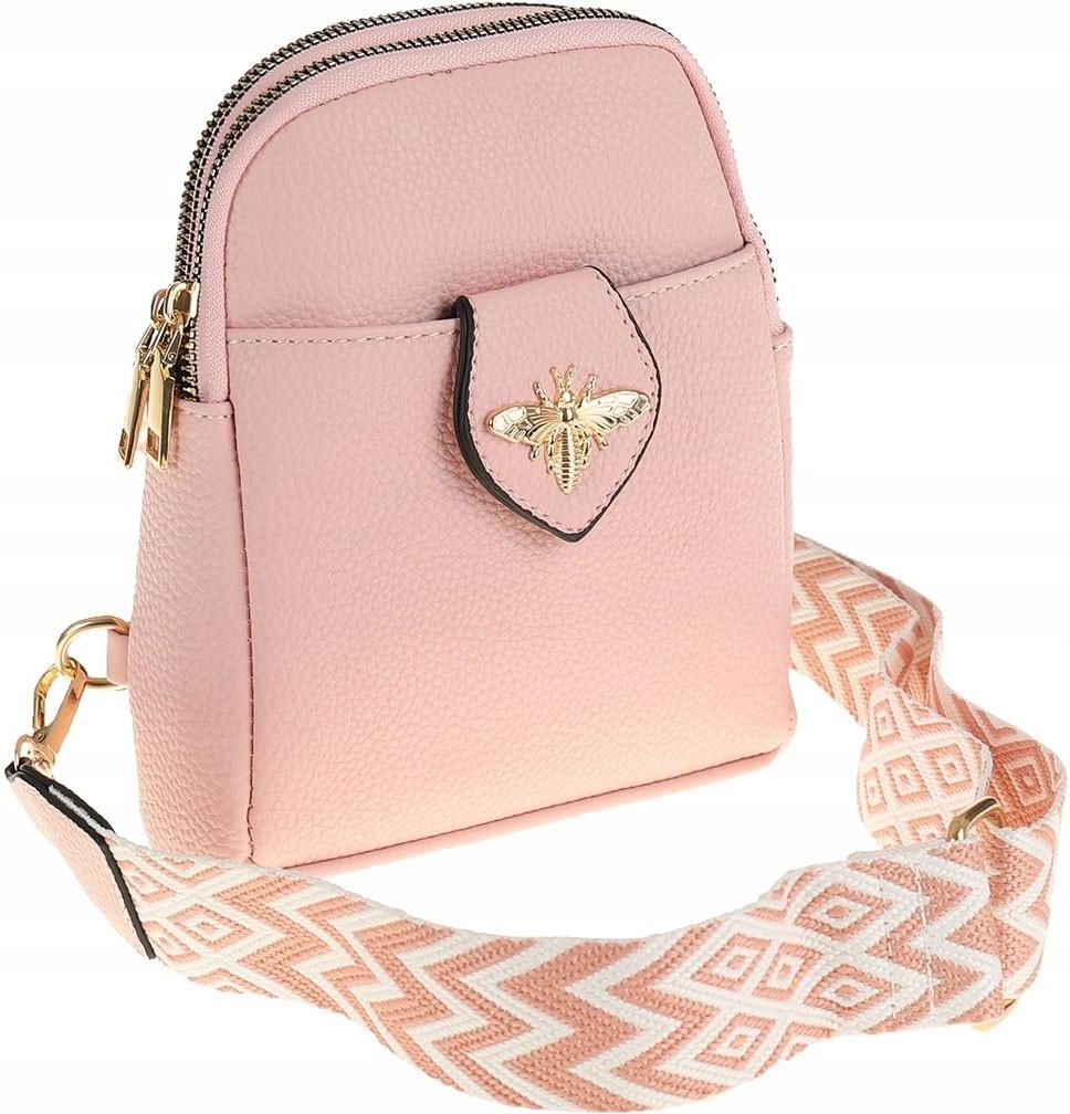 Sara Moda Torebka Damska listonoszka nerka 5098 Pink - Ceny i opinie ...