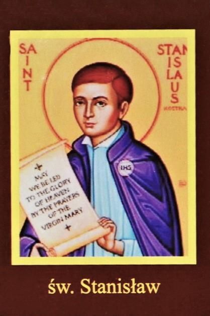 Ikona Twojego Patrona - św. Stanisław Kostka - Ceny i opinie - Ceneo.pl