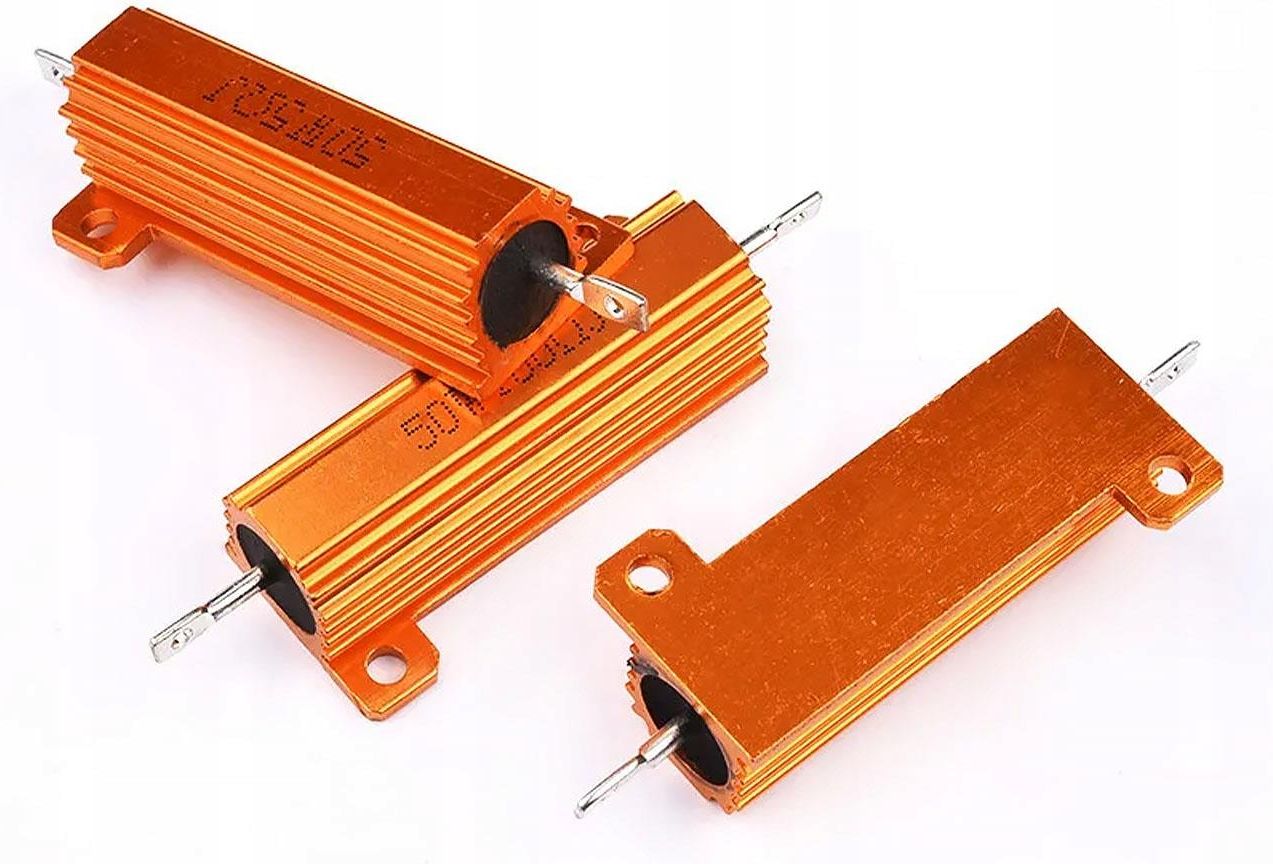 Rezystor Drutowy z Radiatorem 50W 8 ohm - Opinie i ceny na Ceneo.pl