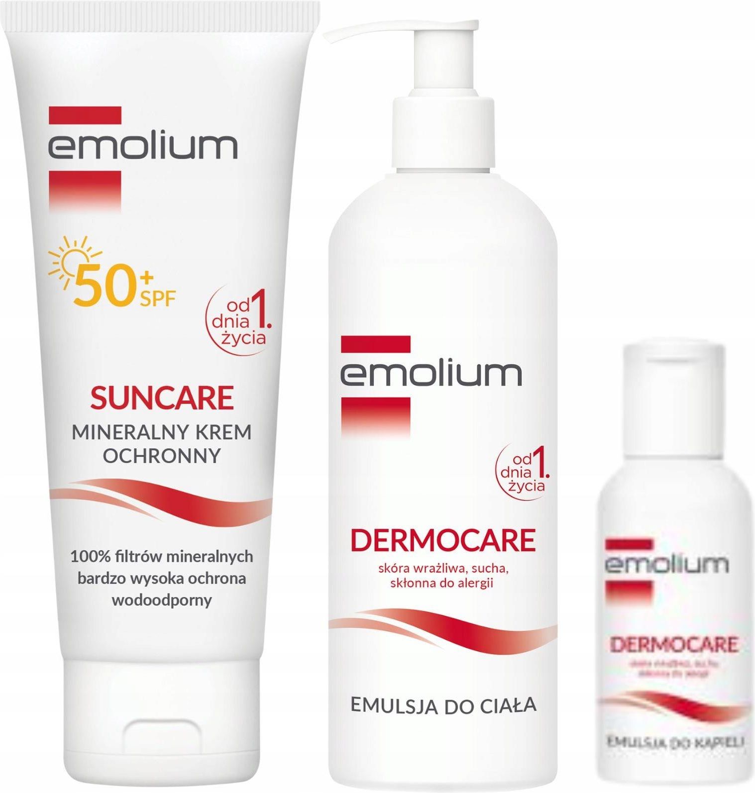 Produkt z Outletu: Emolium Mineralny krem ochronny SPF50+ 50 ml Emulsja ...