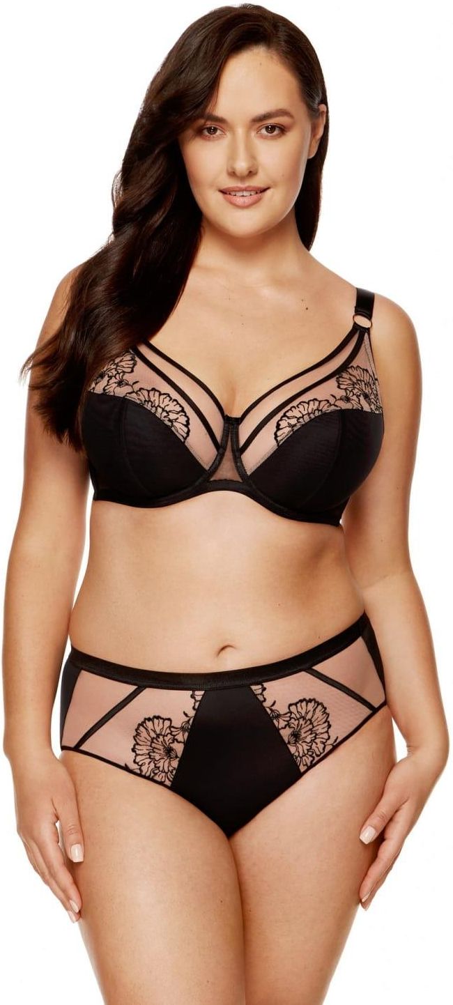 Biustonosz Soft Biustonosz Semi-Soft Model Kala B3 Black/Beige - Gorteks - Ceny i opinie - Ceneo.pl