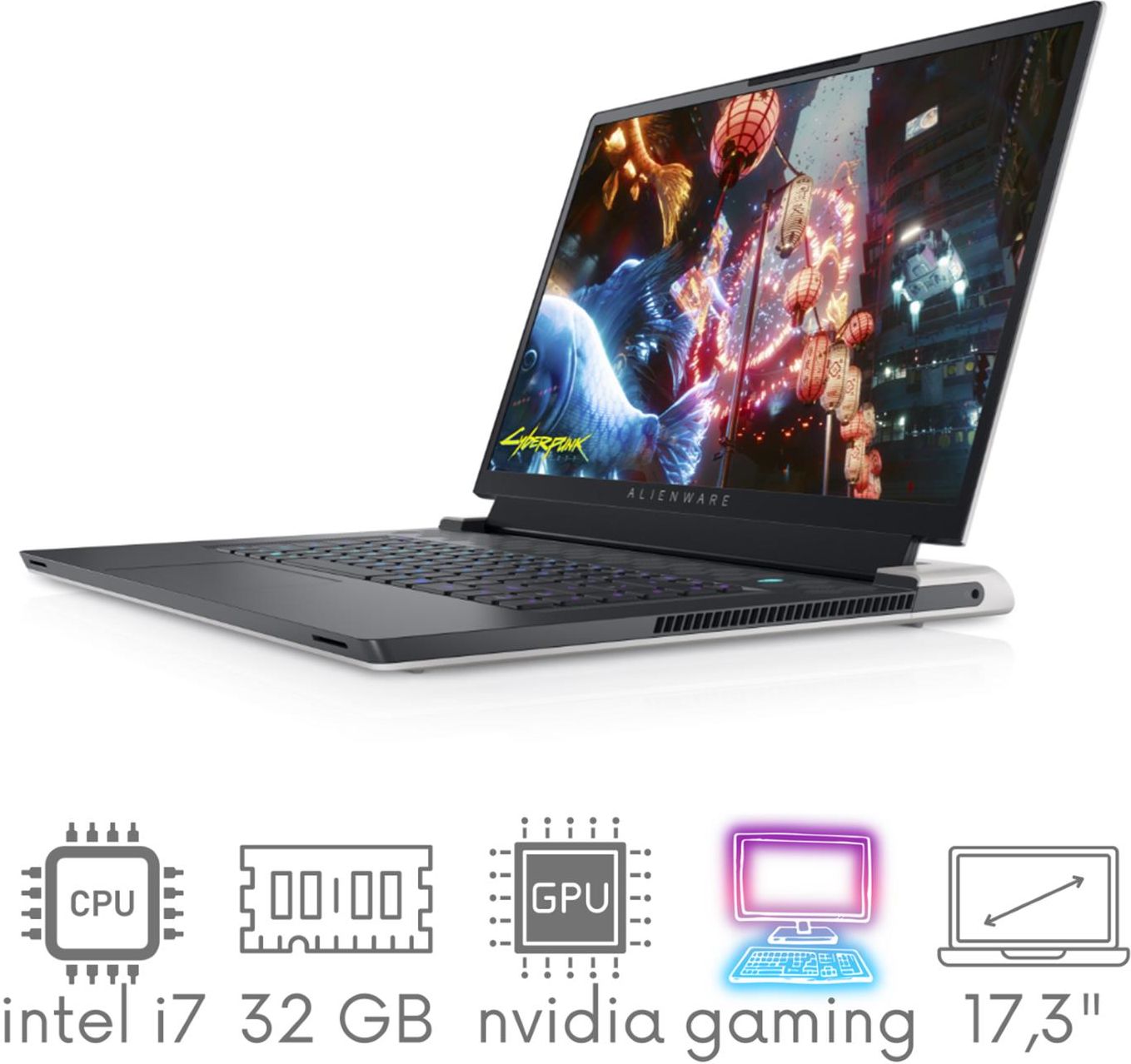 Sprzęt komputerowy outlet Produkt z Outletu: DELL Alienware X17 R2 i7 ...