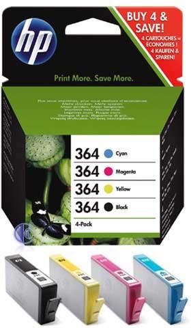 Sprzęt komputerowy outlet Produkt z Outletu: Tusz HP 364 N9J73AE CMYK ...