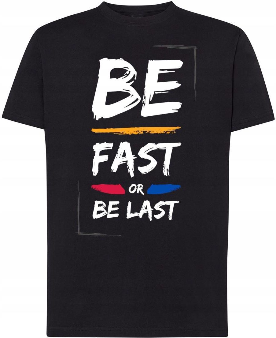 Be Fast or Last T-Shirt Modny Rozm.5XL - Ceny i opinie - Ceneo.pl
