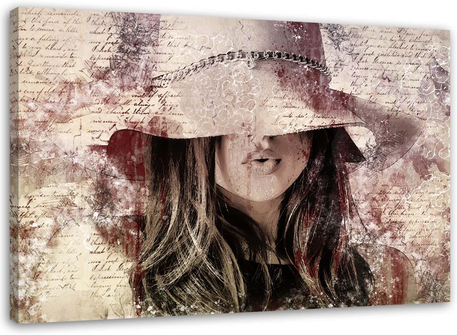 Obraz Kobieta W Kapeluszu Boho 100X70 - Opinie i atrakcyjne ceny na Ceneo.pl
